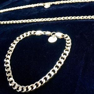 Accessories | Cuban Link 18k Gold New Bracelet Made In Italy | Poshmark